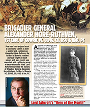 HERO OF THE MONTH – JULY 2013 - Lord Ashcroft Salutes Bravery