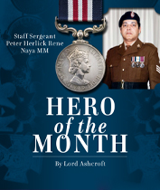 Hero of the Month - November 2022 - Lord Ashcroft Salutes Bravery